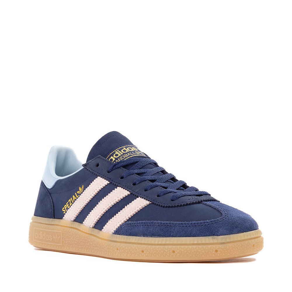 Womens adidas Handball Spezial Athletic Shoe - Dark Blue / Wonder ...