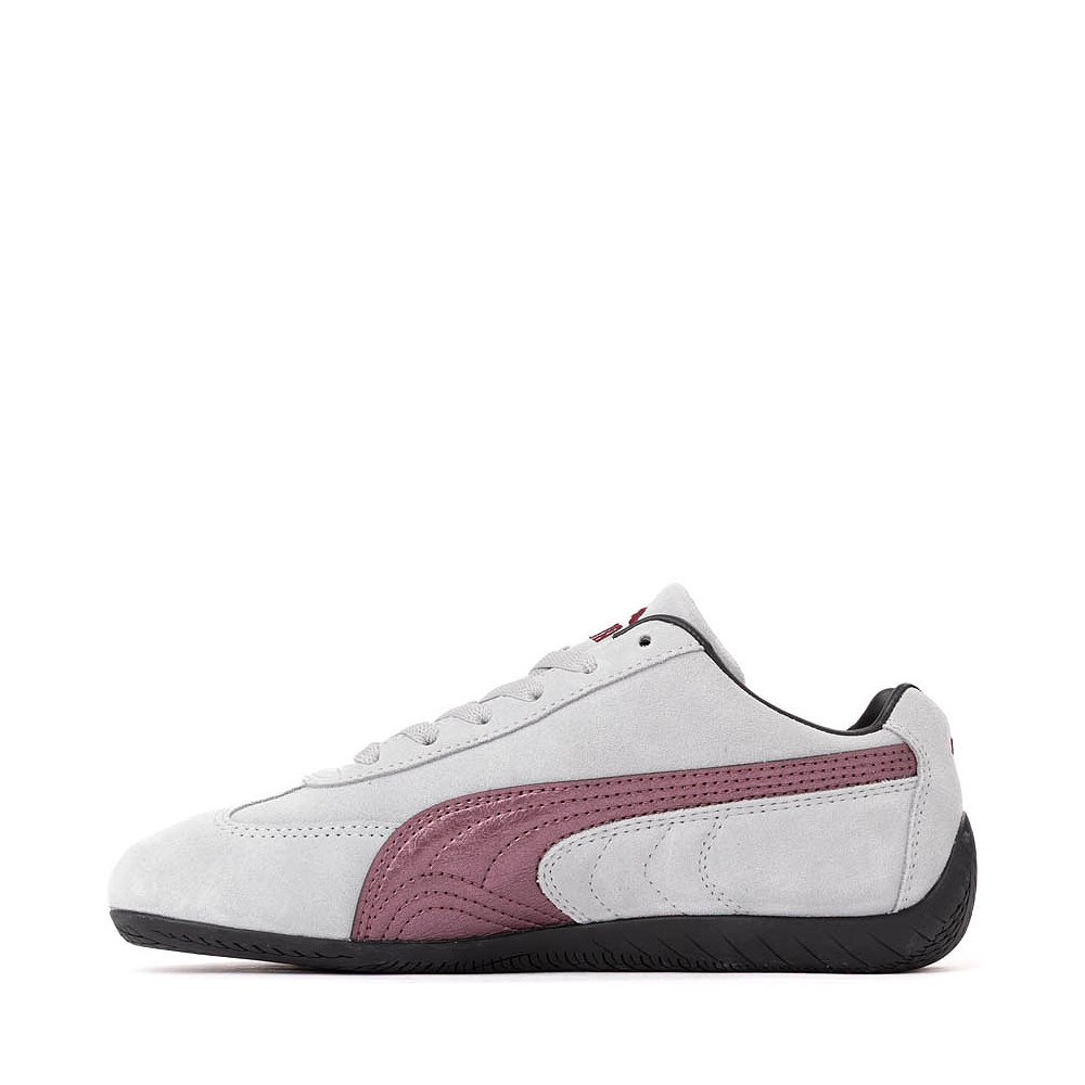 Womens PUMA Speedcat OG Athletic Shoe - Gray / Maroon | Journeys