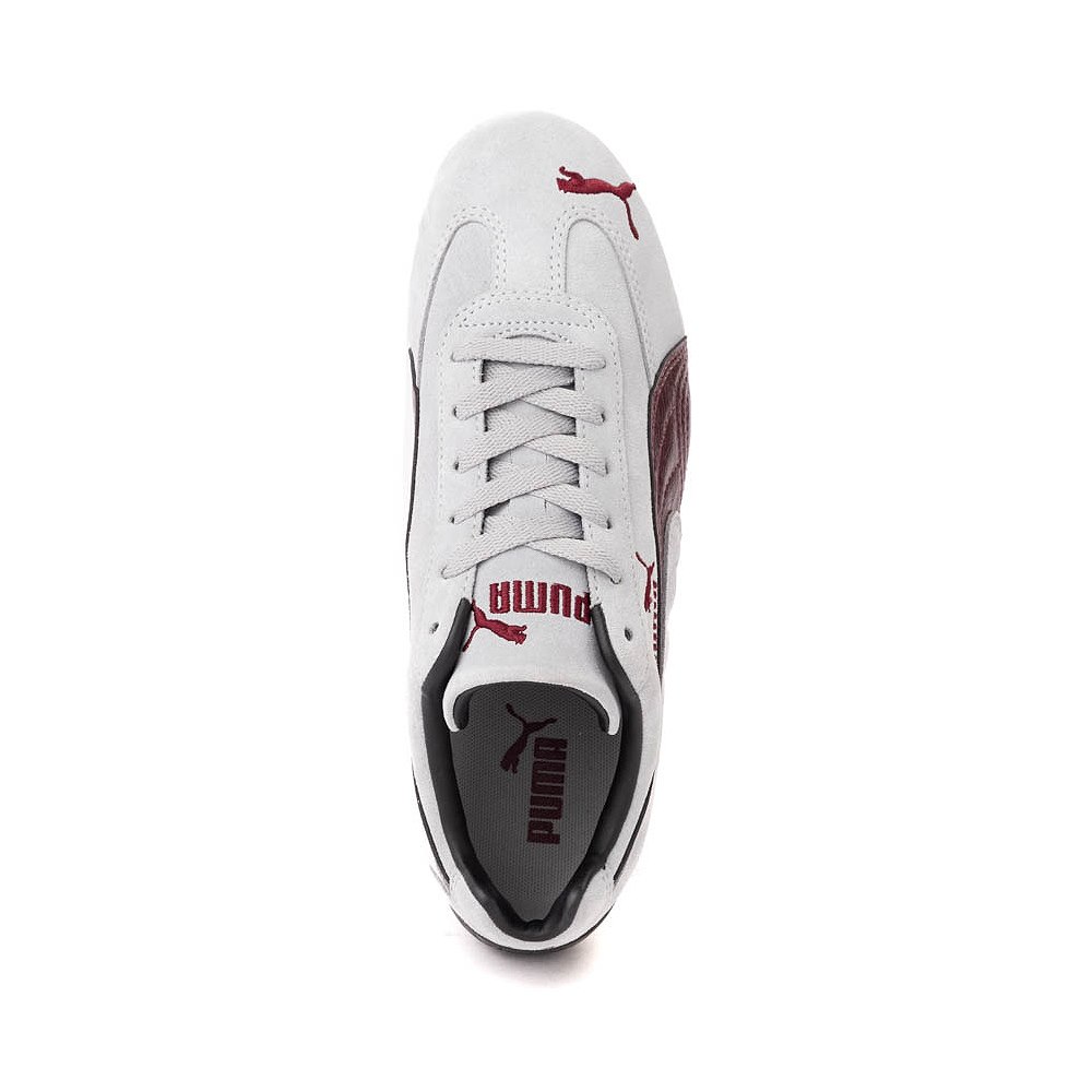 Womens PUMA Speedcat OG Athletic Shoe - Gray / Maroon | Journeys