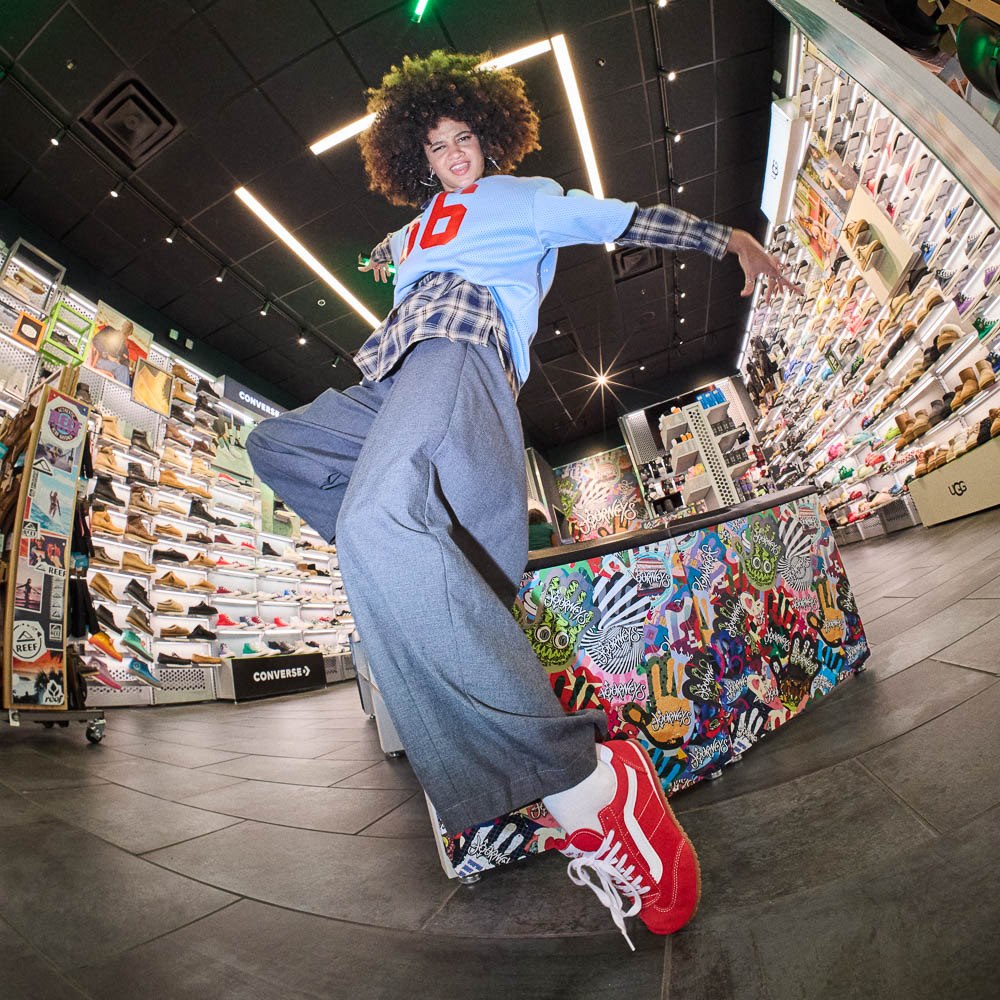 Vans Super Lowpro Skate Shoe - Racing Red | Journeys