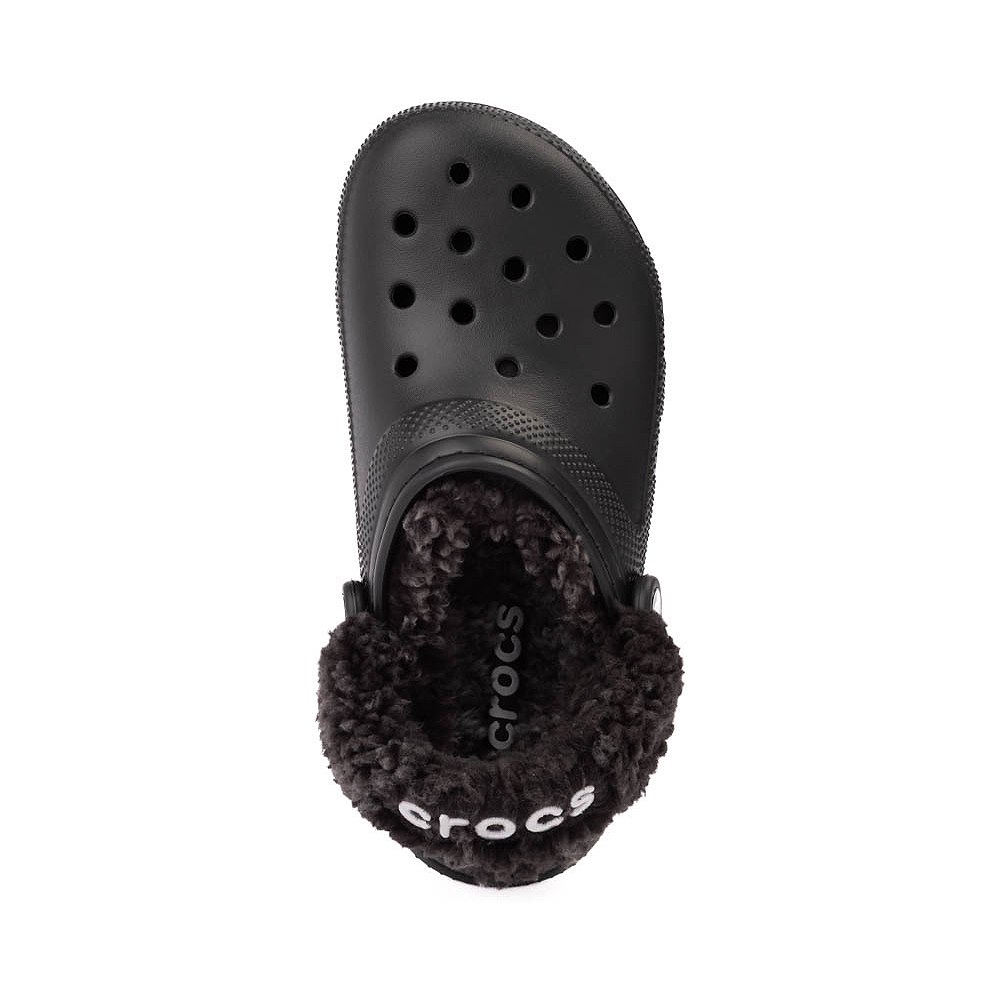 Crocs Classic Fleece-Lined Clog - Black | Journeys
