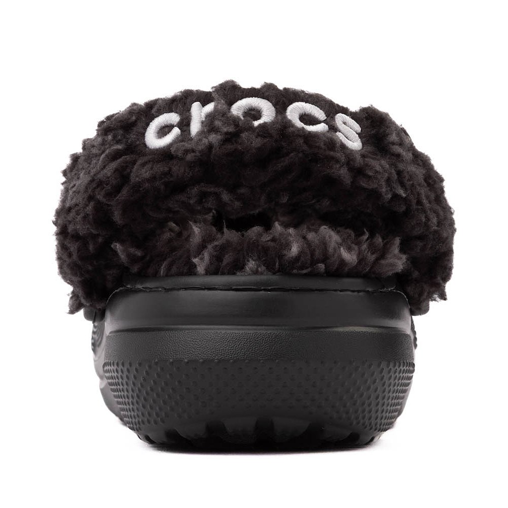 Crocs Classic Fleece-Lined Clog - Black | Journeys