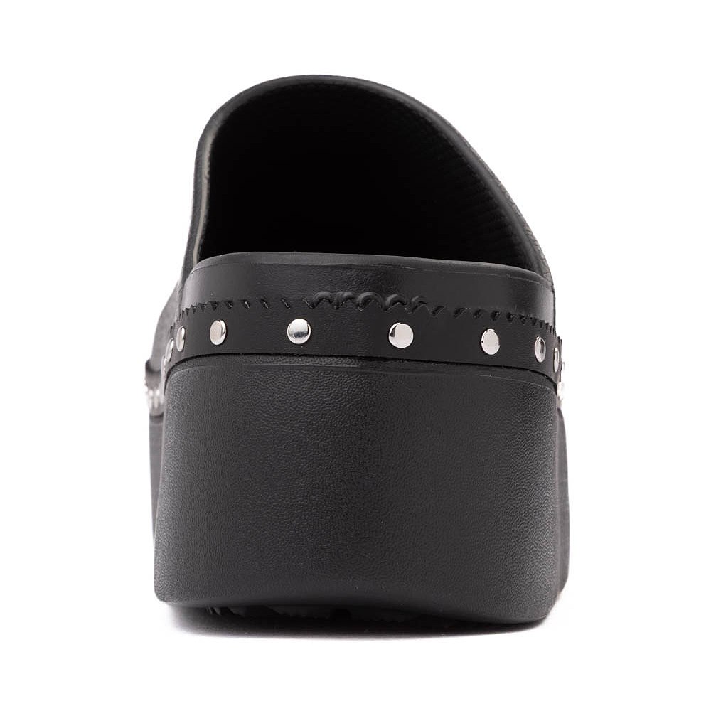 Womens Crocs Dylan Platform Studded Clog - Black | Journeys