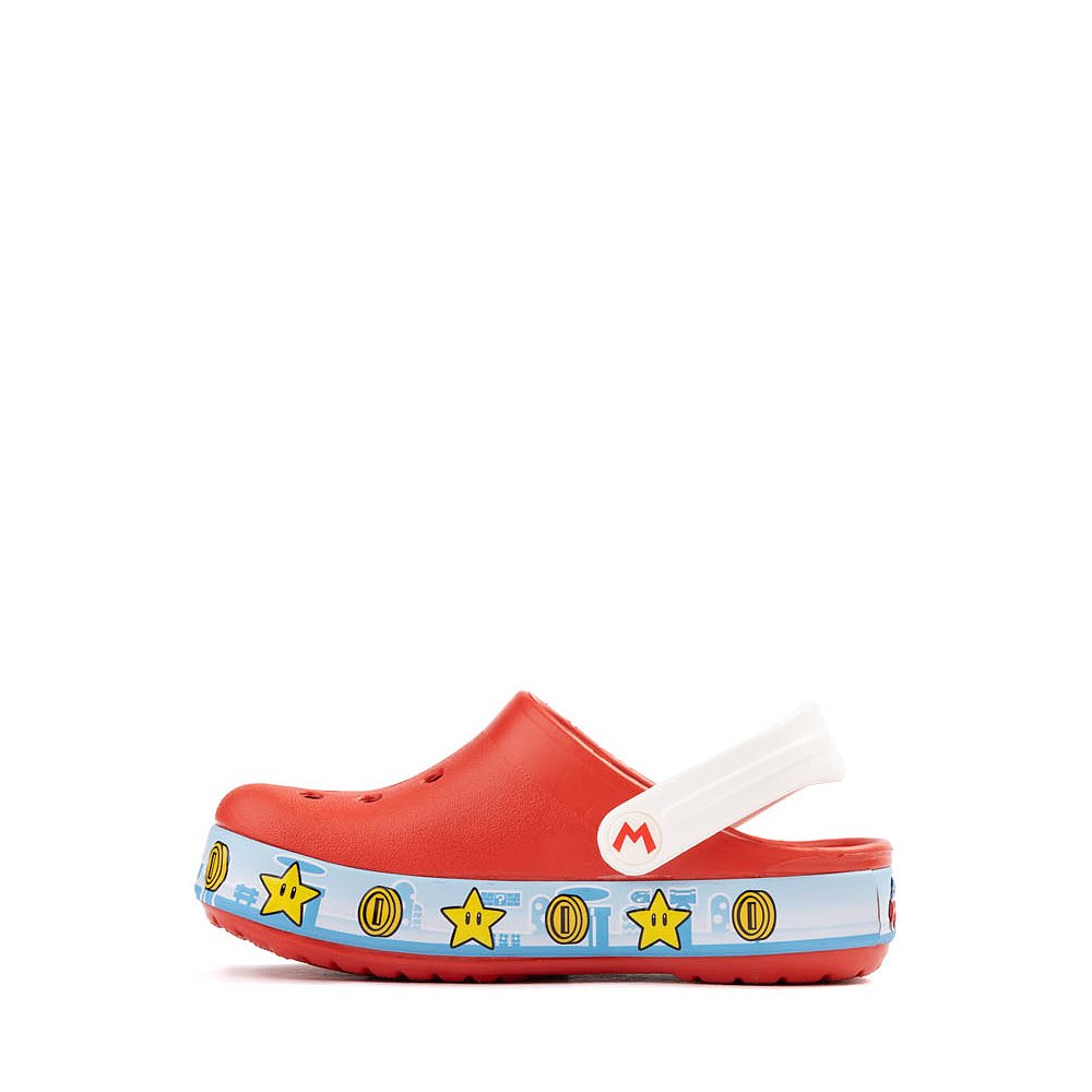 Super Mario Bros. Crocs Classic Lights Clog - Toddler - Red | Journeys