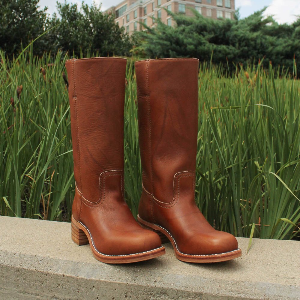 Womens Frye Campus 14L Boot - Saddle | Journeys
