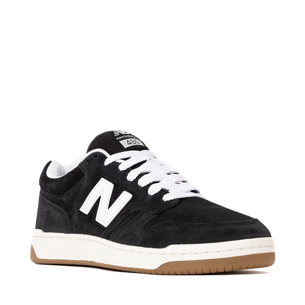 New Balance 480 Athletic Shoe - Black / NB 103 White | Journeys