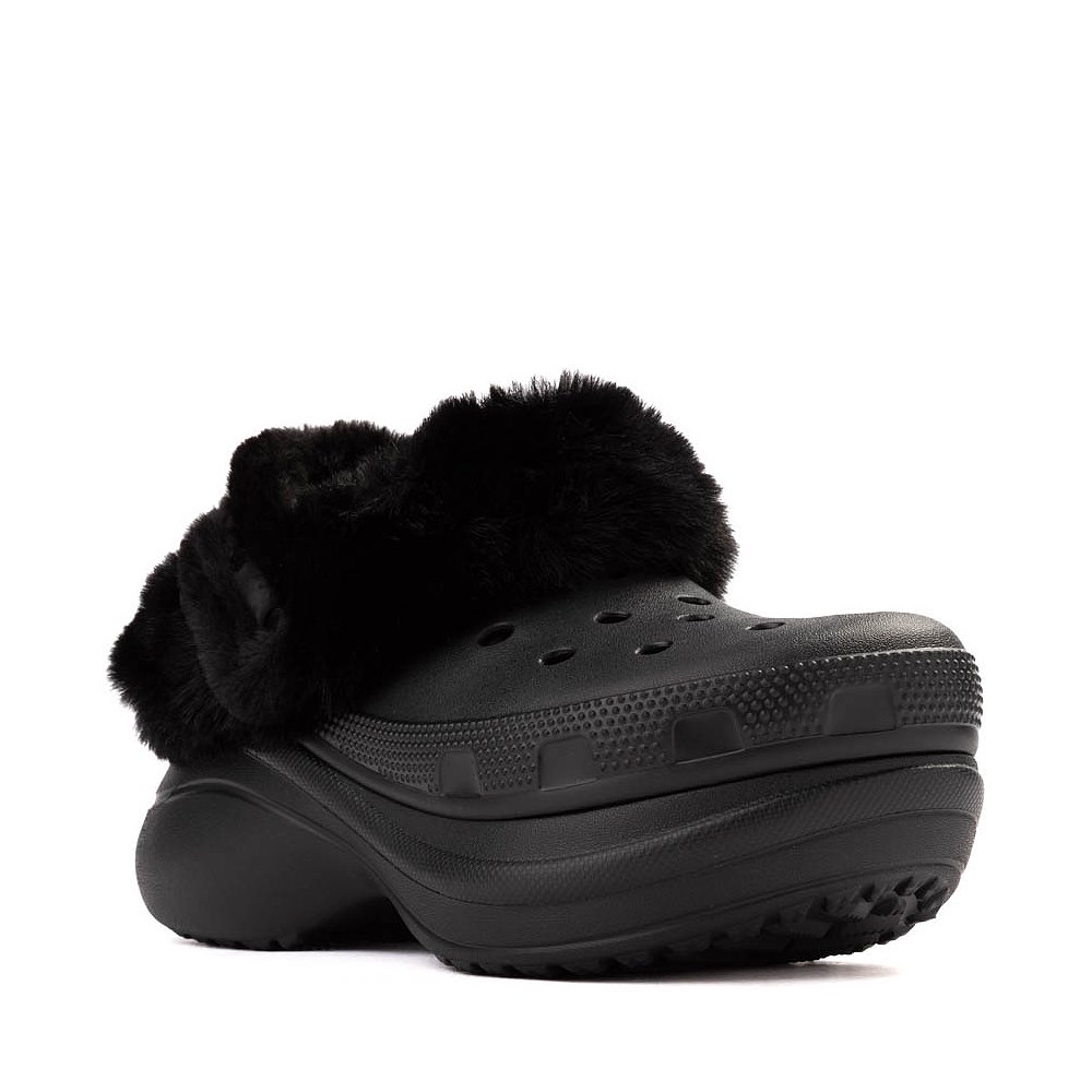 Womens Crocs Bae Lined Platform Clog - Black | Journeys