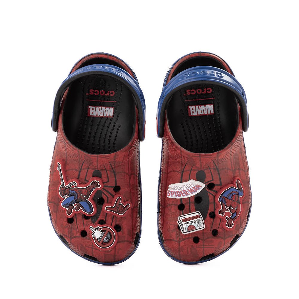 Marvel Crocs Spider-Man Classic Clog - Little Kid / Big Kid - Red ...