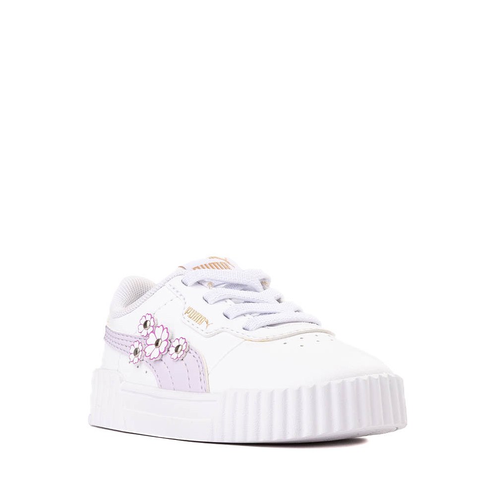 PUMA Carina 3.0 First Blossom Athletic Shoe - Baby / Toddler - White ...