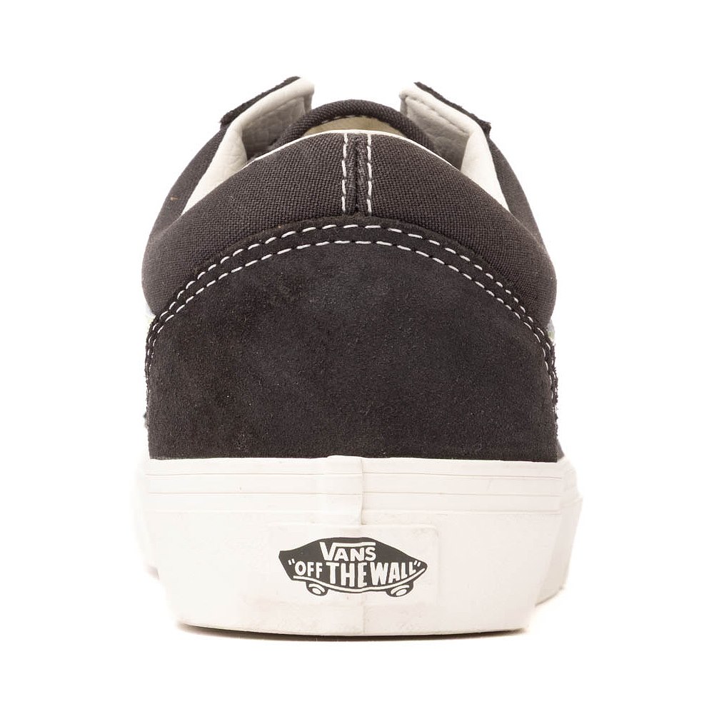 Vans Old Skool Double Stripe Skate Shoe - Black / Olive | Journeys