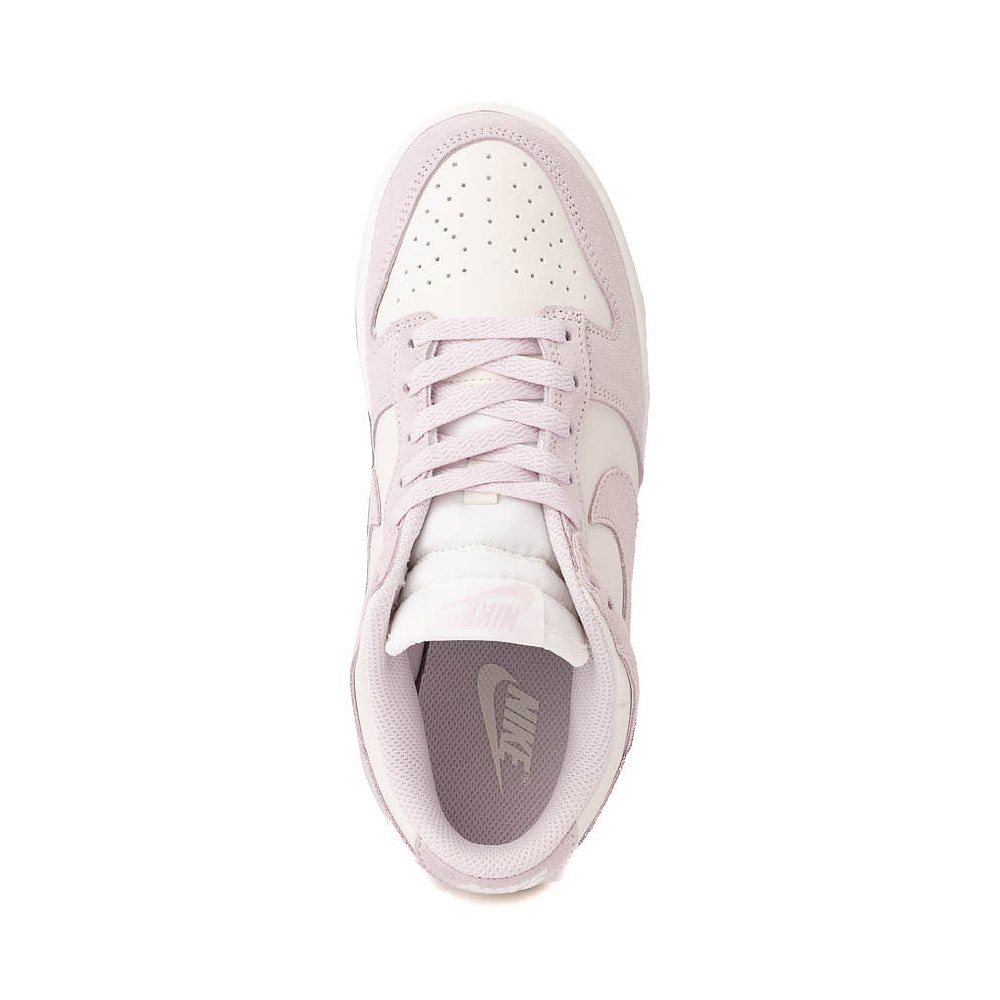 Womens Nike Dunk Low Athletic Shoe - Sail / Pearl Pink / White ...