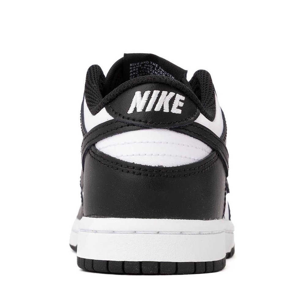 Nike Dunk Low Athletic Shoe - Little Kid - White / White / Black | Journeys