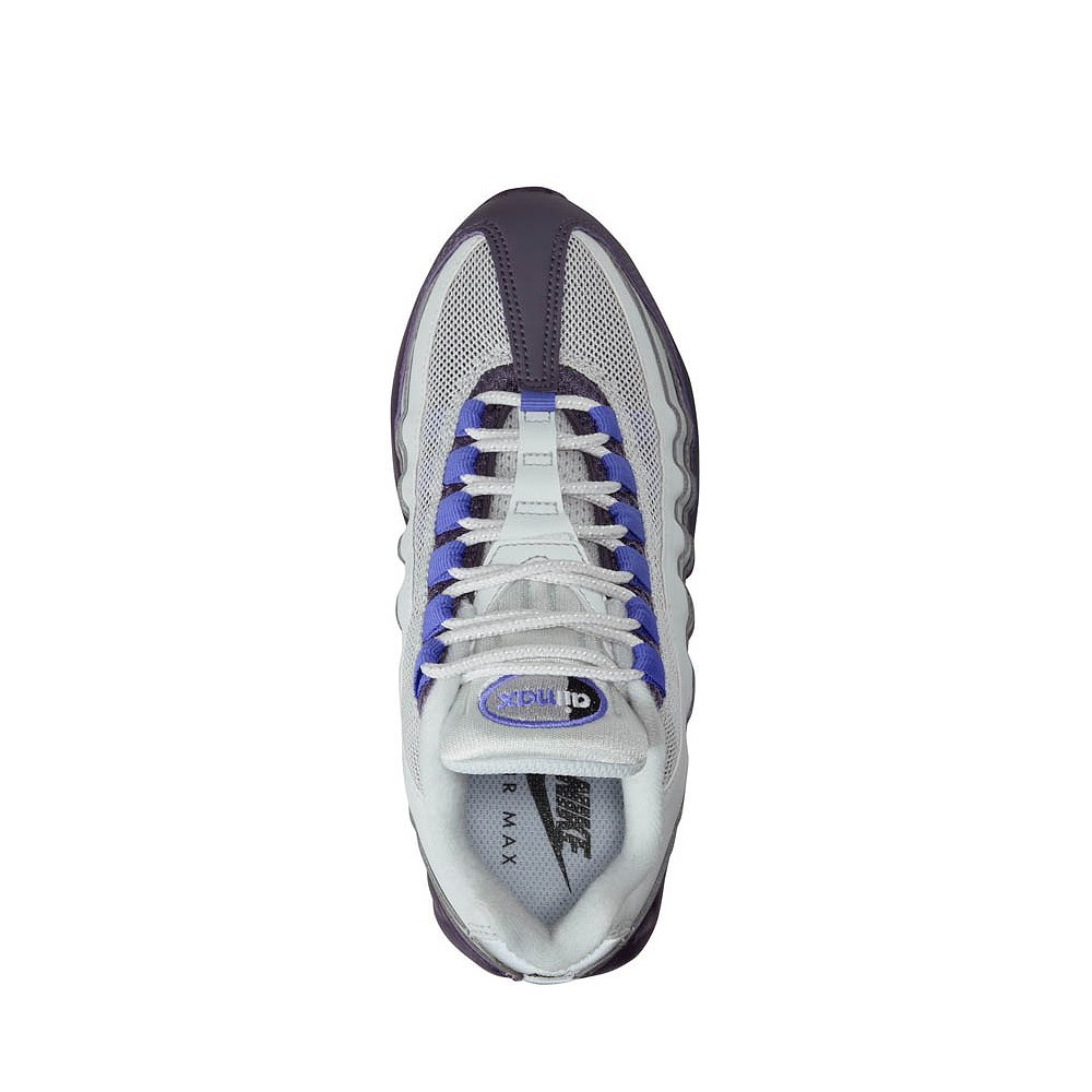 Nike Air Max 95 Athletic Shoe - Big Kid - Photon Dust / Sapphire-Dark Raisin | Journeys