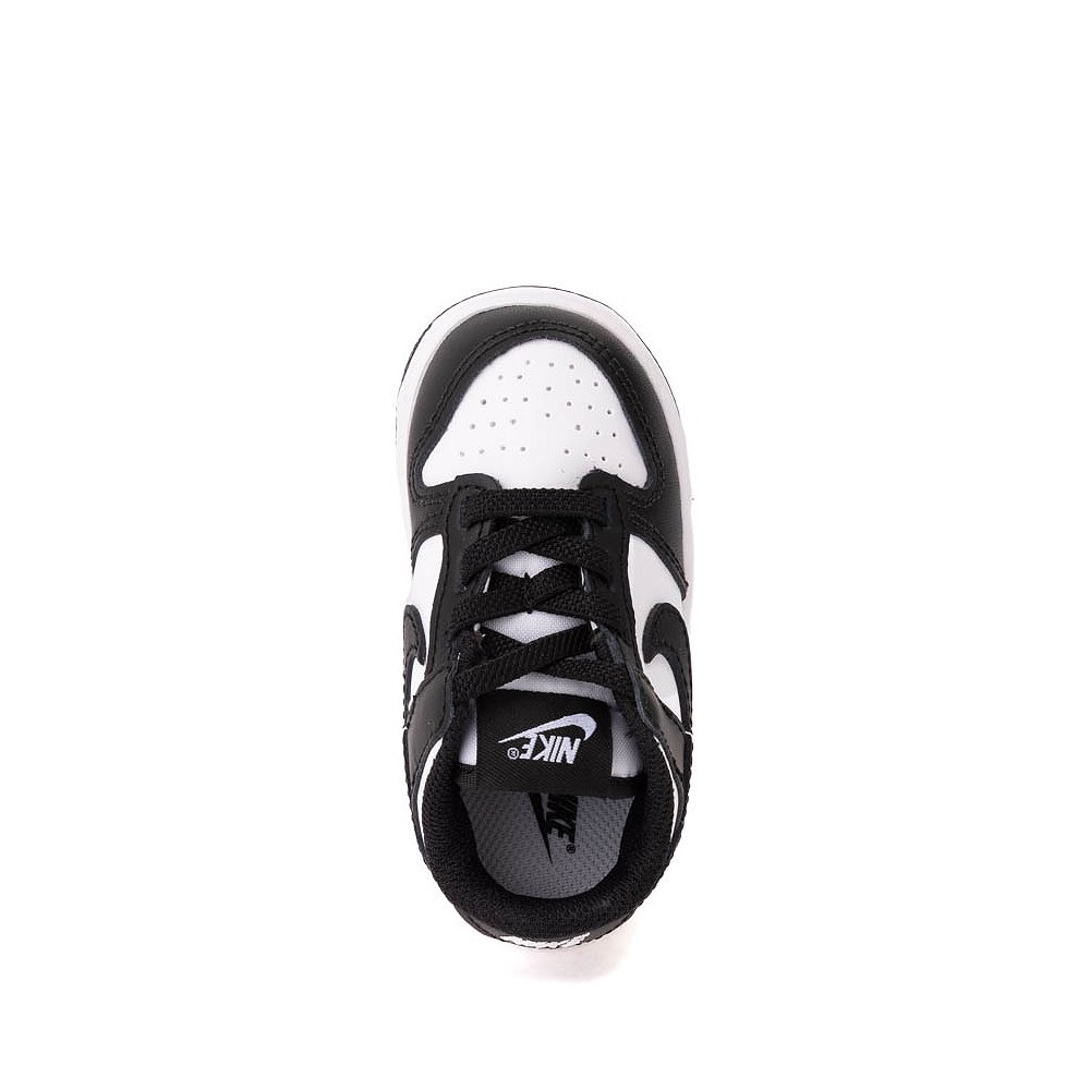 Nike Dunk Low Athletic Shoe - Baby / Toddler - White / White / Black ...