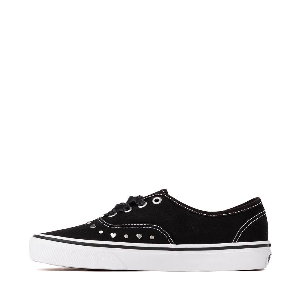 Vans Authentic Heart Studs Skate Shoe - Black / White | Journeys
