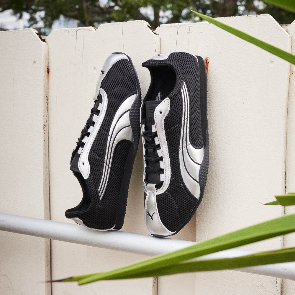 Mens PUMA H-Street OG Sneaker - PUMA Black / PUMA Silver | Journeys