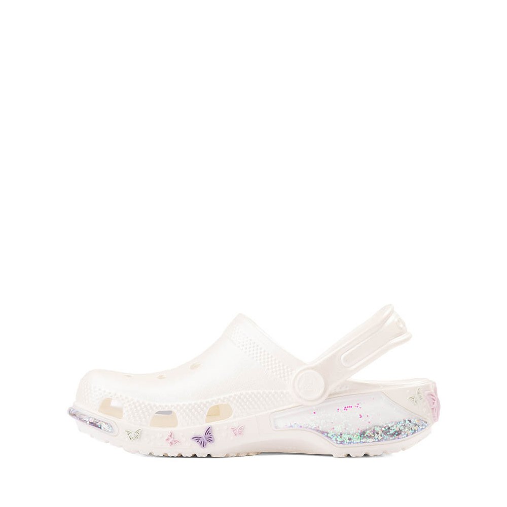 Crocs Classic Butterfly Shaker Clog - Little Kid / Big Kid - White ...