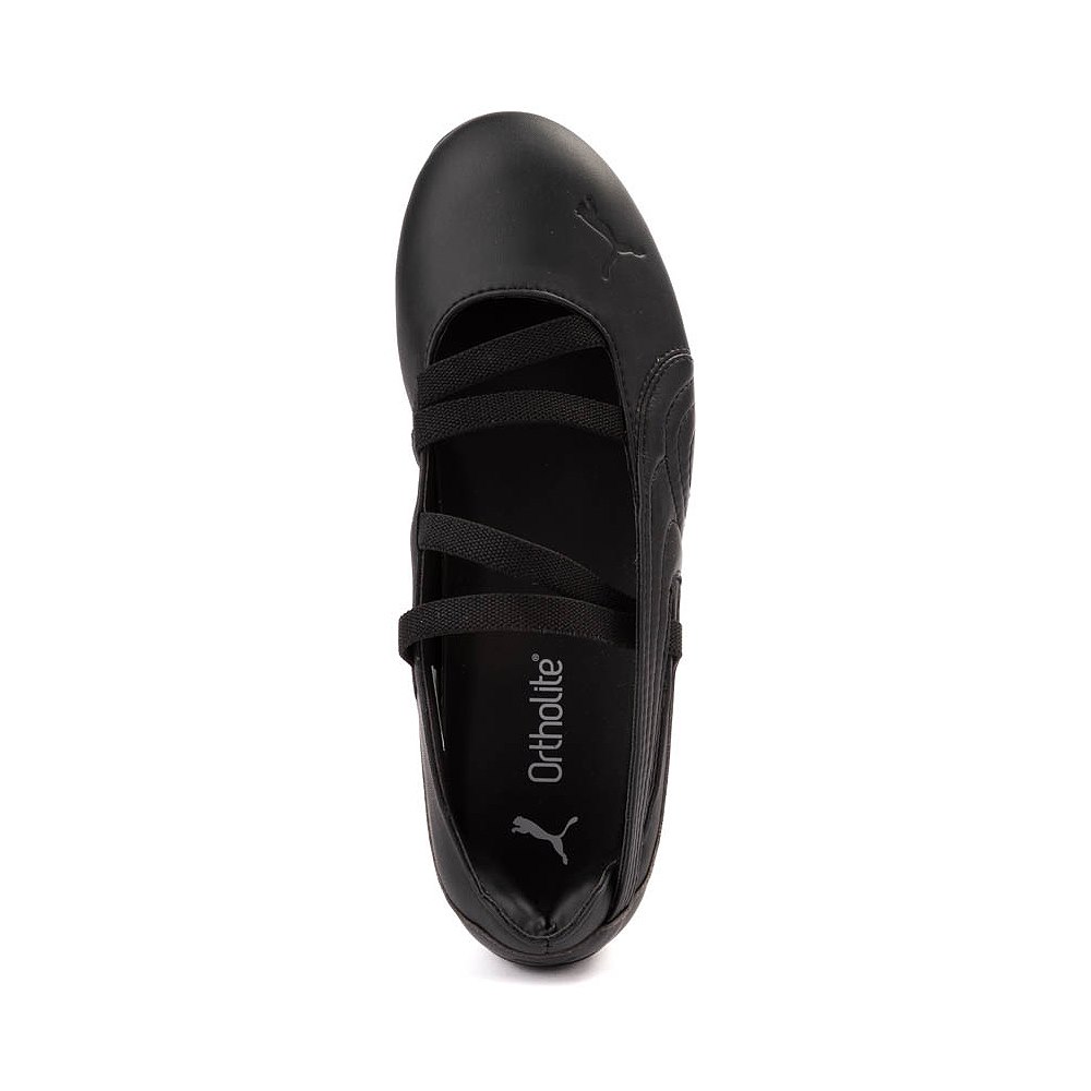 Womens PUMA Speedcat Ballet Leather Shoe - PUMA Black / PUMA Black ...