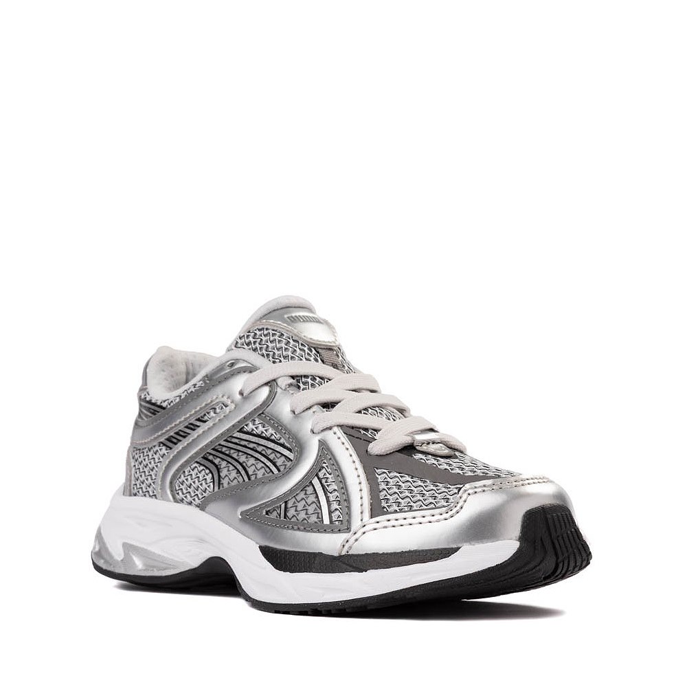 PUMA SkyJet Prisco Athletic Shoe - Little Kid / Big Kid - PUMA Silver ...