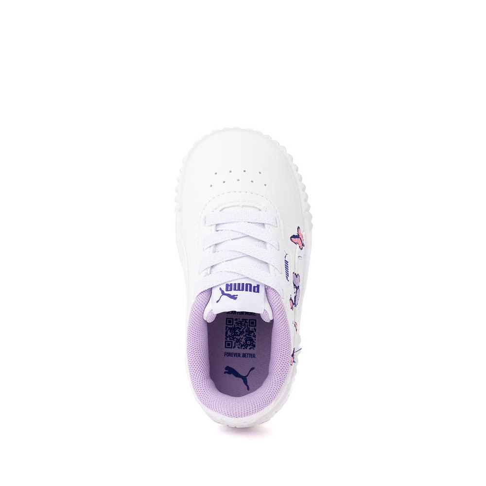 PUMA Carina 3.0 Butterfly Athletic Shoe - Baby / Toddler - White ...