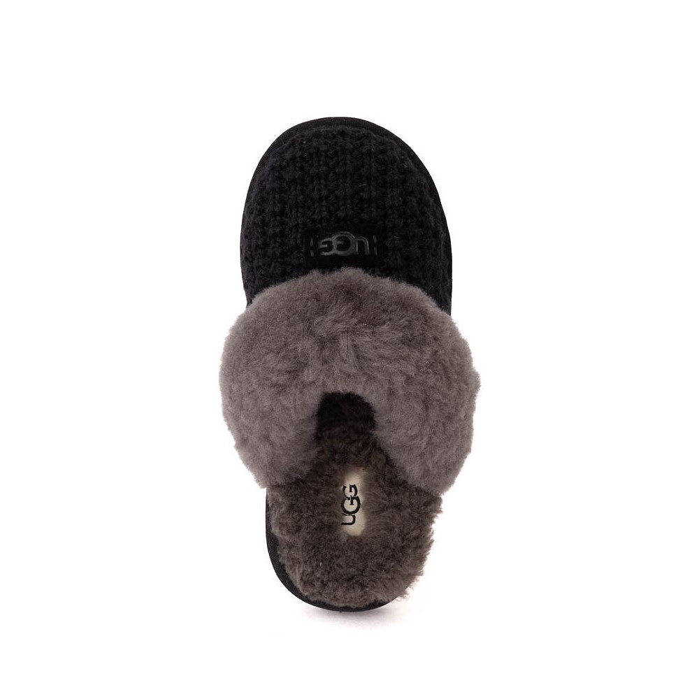 UGG® Cozy II Knit Slipper - Little Kid / Big Kid - Black | Journeys